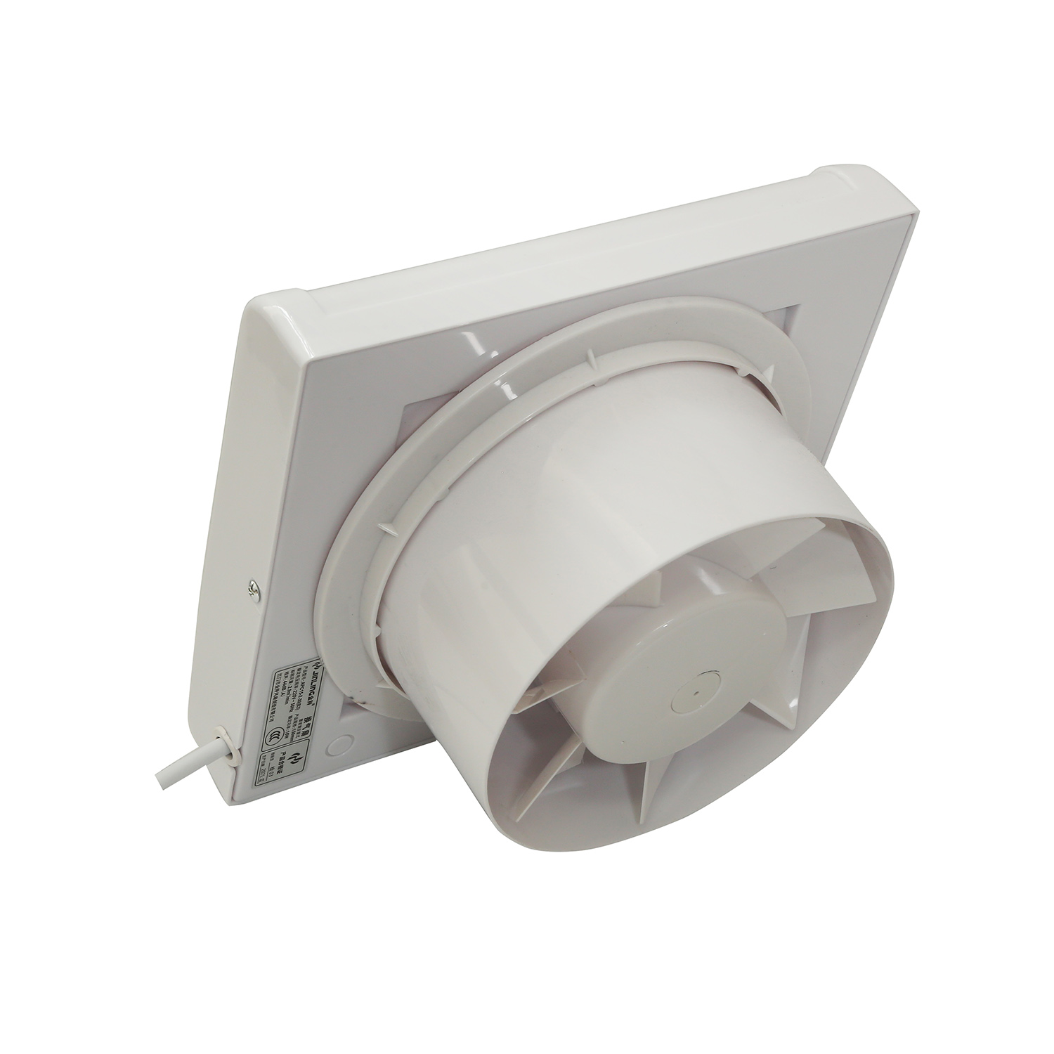 Extractor Ventilation Exhaust Fan with Shutter for Bathroom 4"6" Window ...
